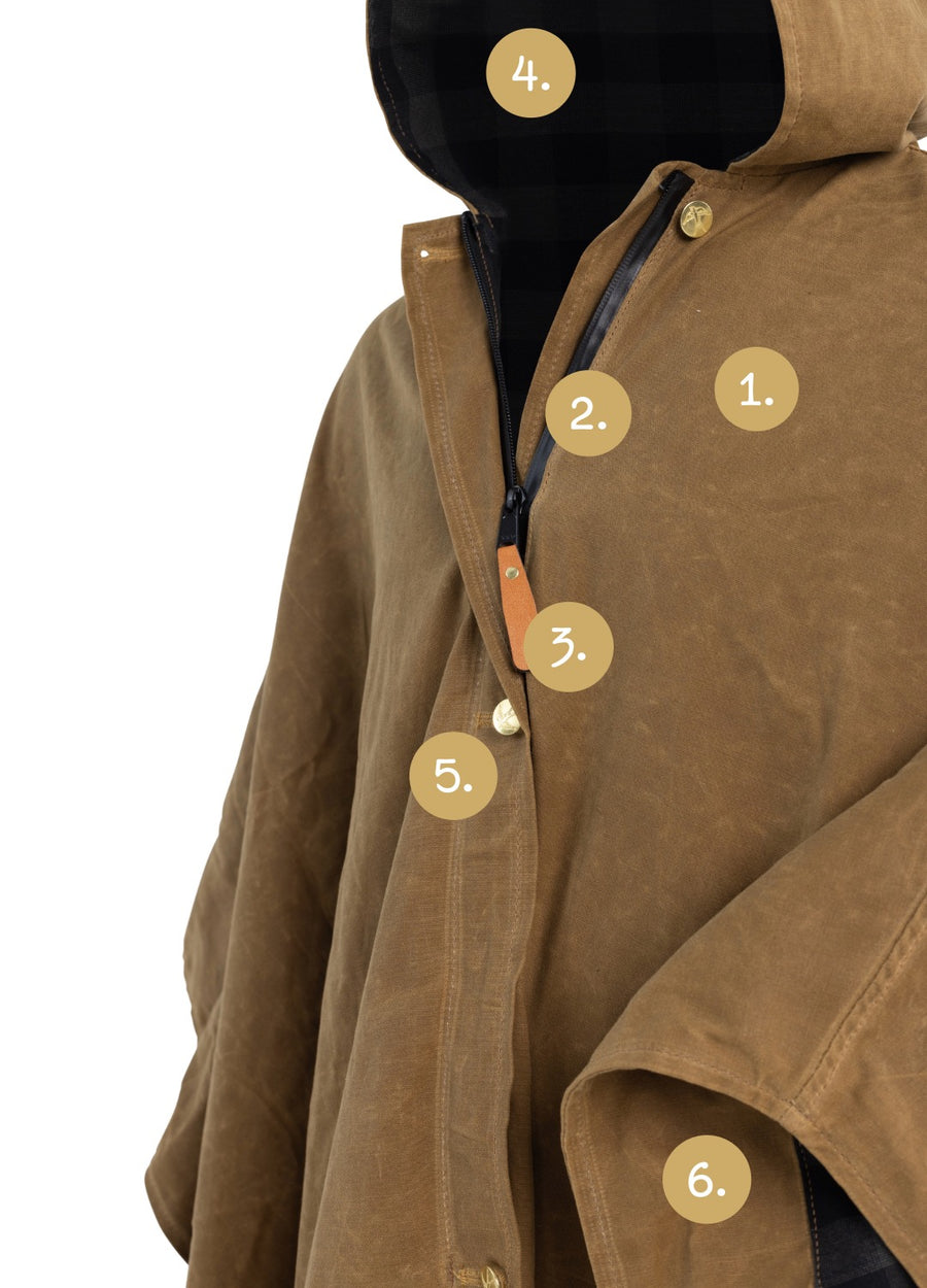 Ranger Heavy Duty Rain Poncho - Jack Stillman